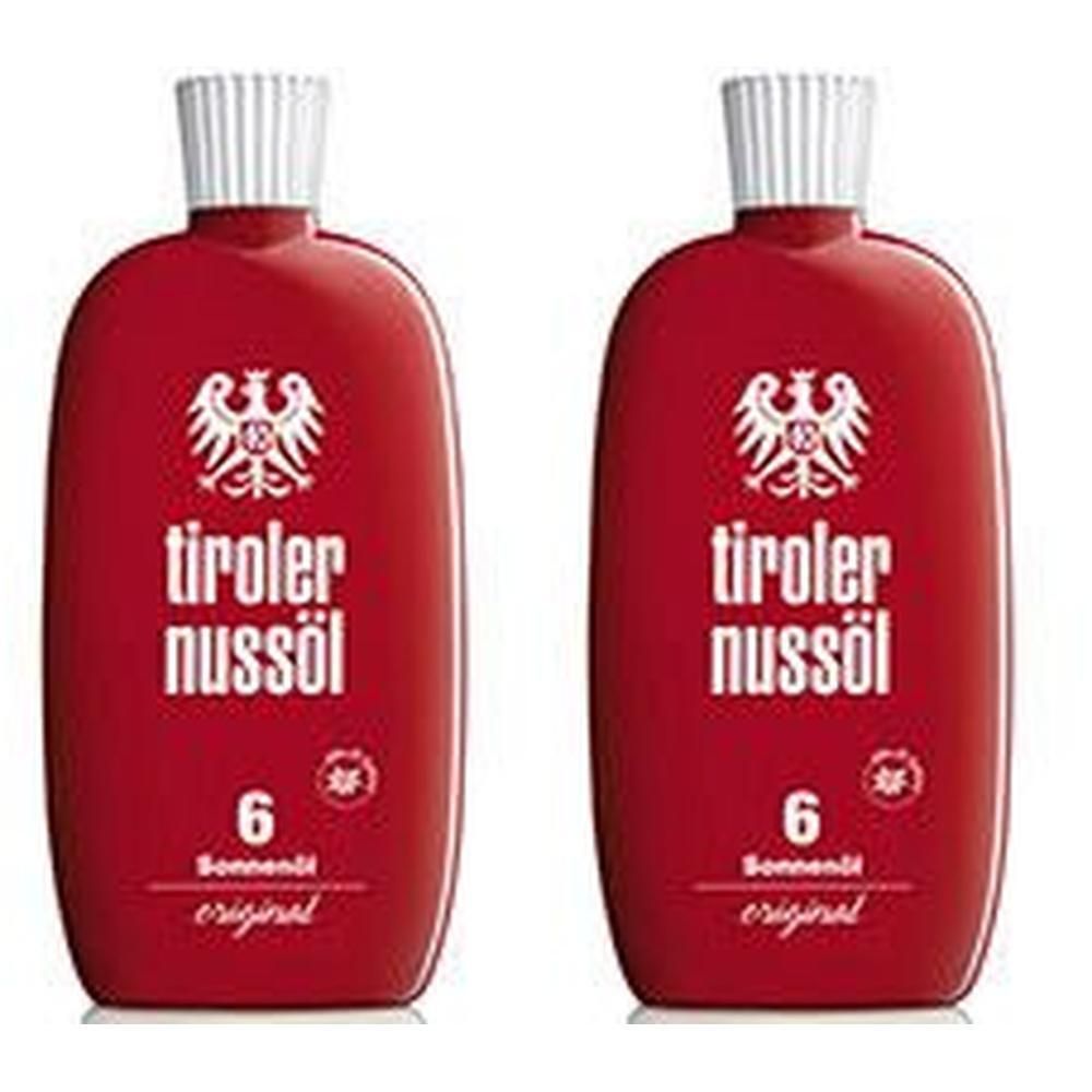 Original Tiroler Nussöl Sonnenöl wasserfest LSF 6 2x150 ml - Shop Apotheke