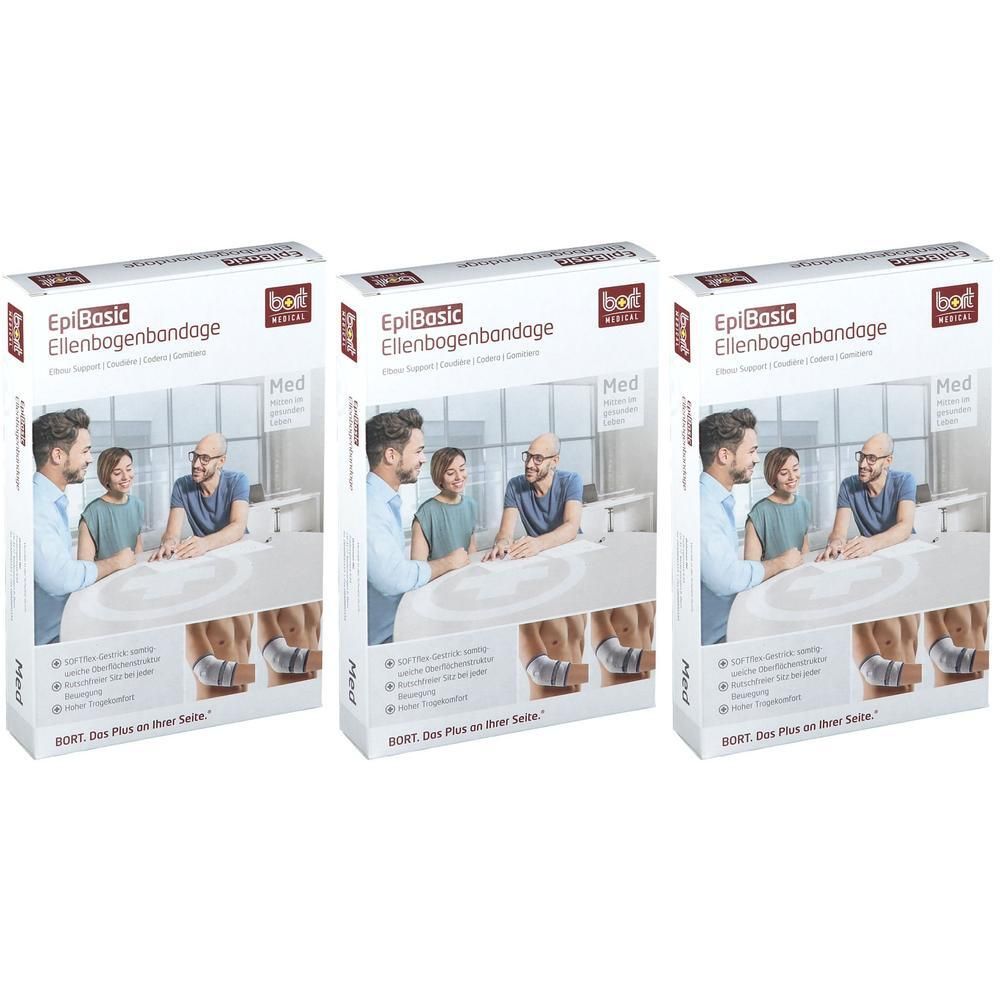 BORT Epi Basic Gr. XS schwarz 3x1 St - Shop Apotheke