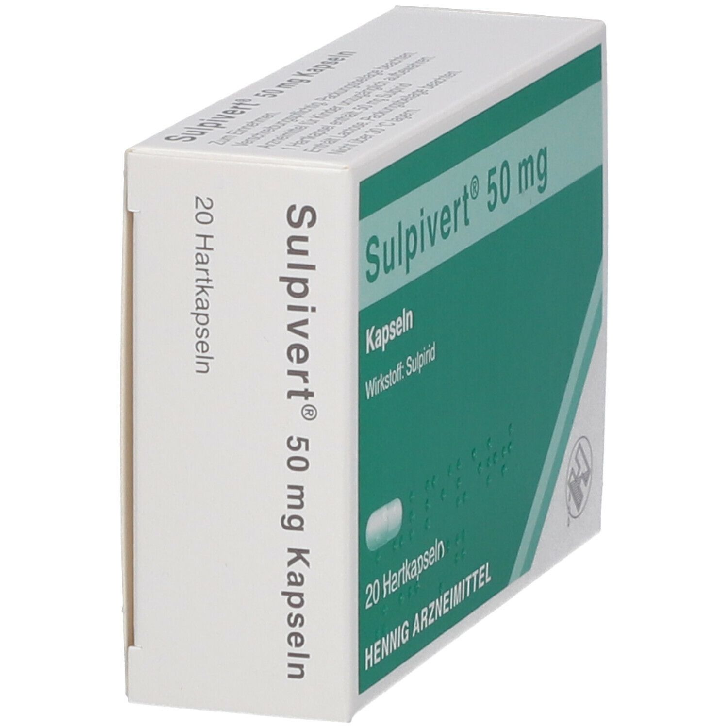 Sulpivert® 50 mg 20 St mit dem E-Rezept kaufen - Shop Apotheke