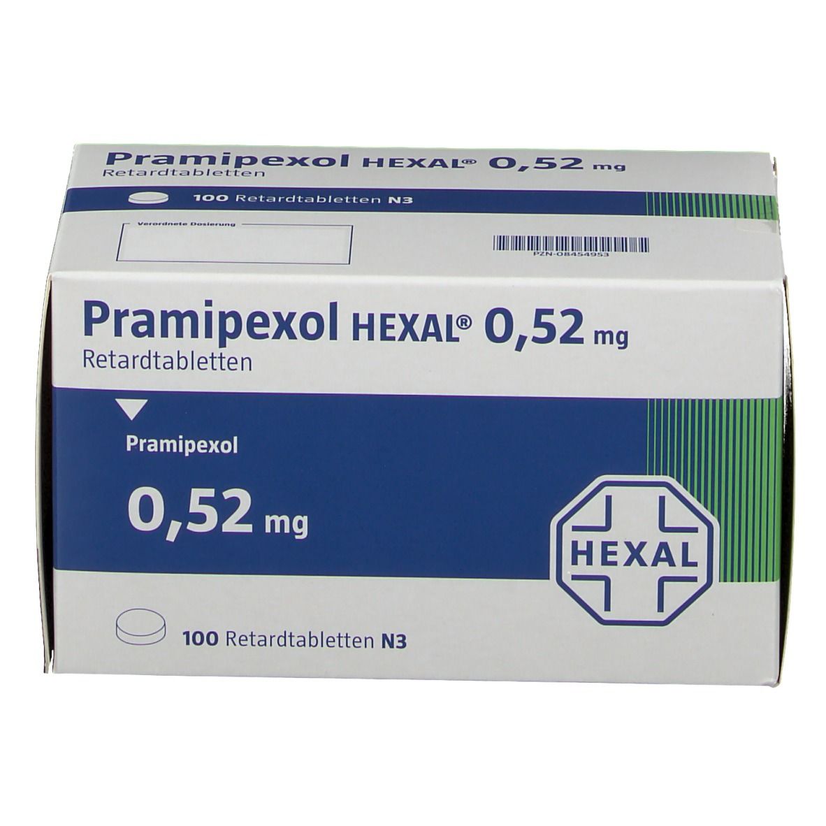 Pramipexol HEXAL® 0,52 mg 100 St mit dem E-Rezept kaufen - Shop Apotheke