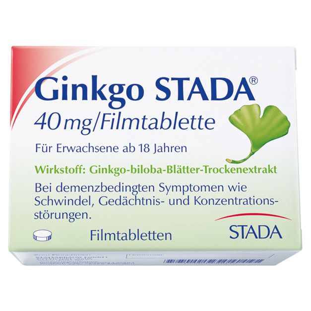 Ginkgo STADA® 40 mg Filmtabletten 120 St - Shop Apotheke
