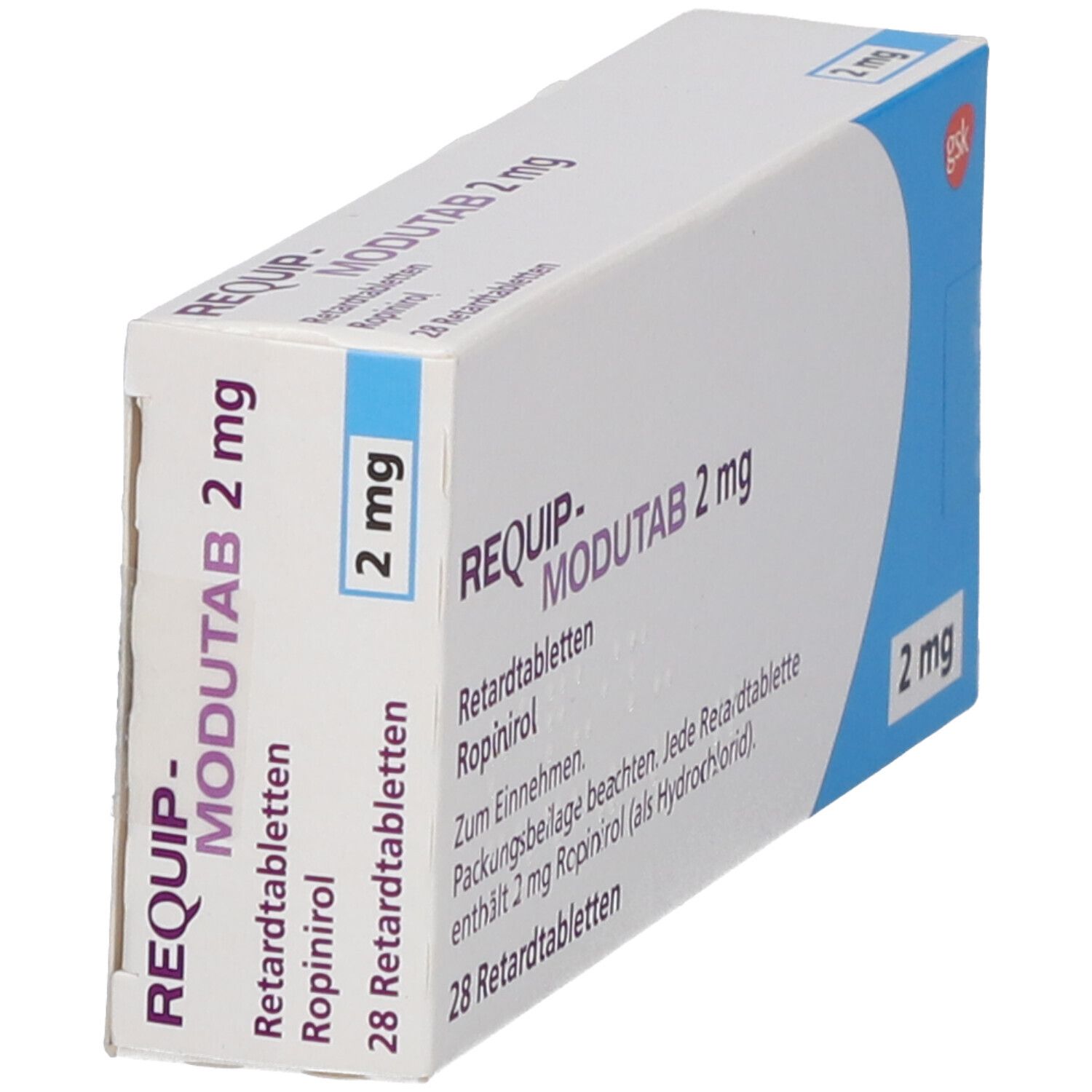 REQUIP® - MODUTAB® 2 mg 28 St mit dem E-Rezept kaufen - Shop Apotheke