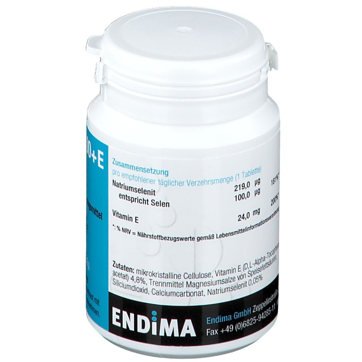 Endima® Selen 100 + E Tabletten 60 St - Shop Apotheke