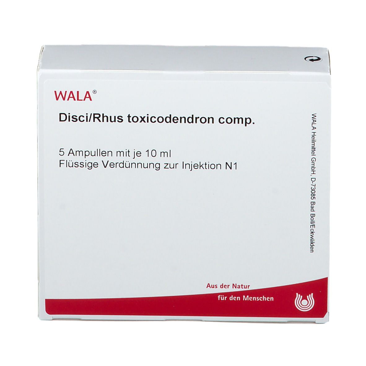 WALA® DISCI/ Rhus Tox. comp. Amp. 5x10 ml - Shop Apotheke