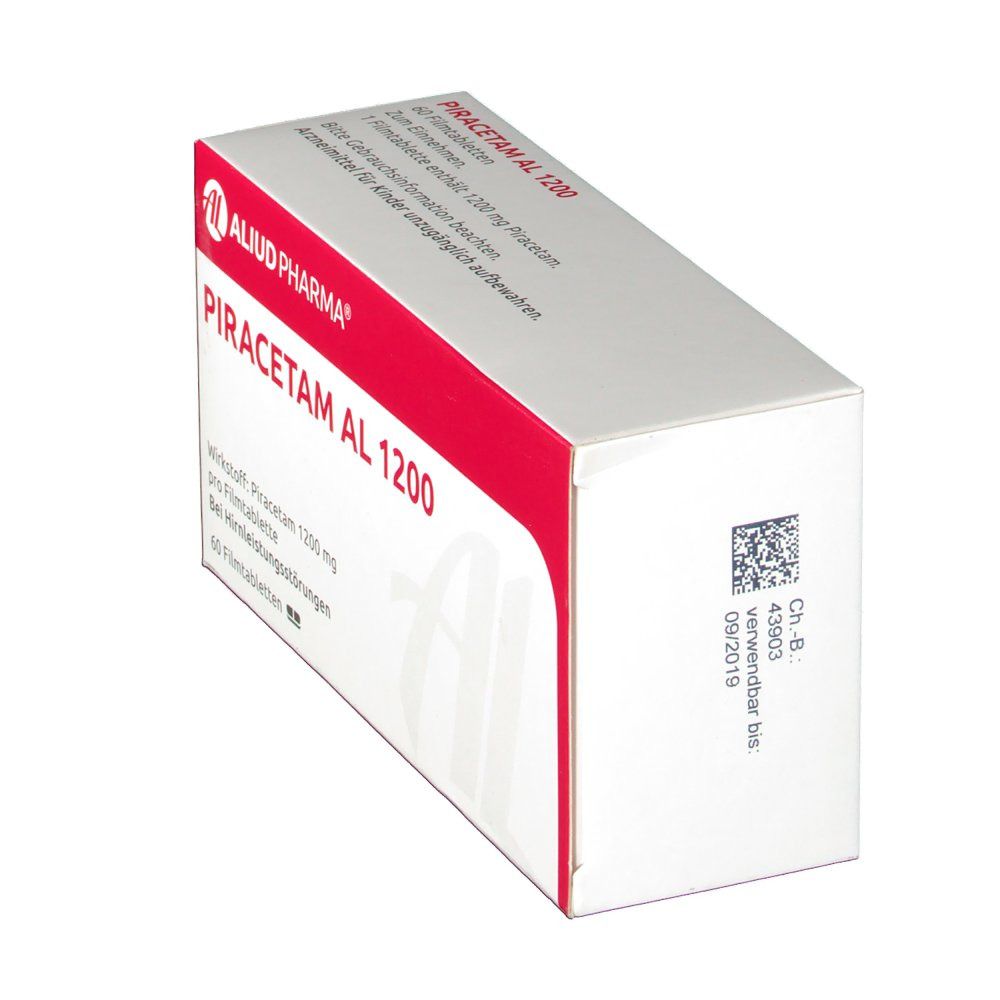 Piracetam AL 1200 60 St mit dem E-Rezept kaufen - Shop Apotheke