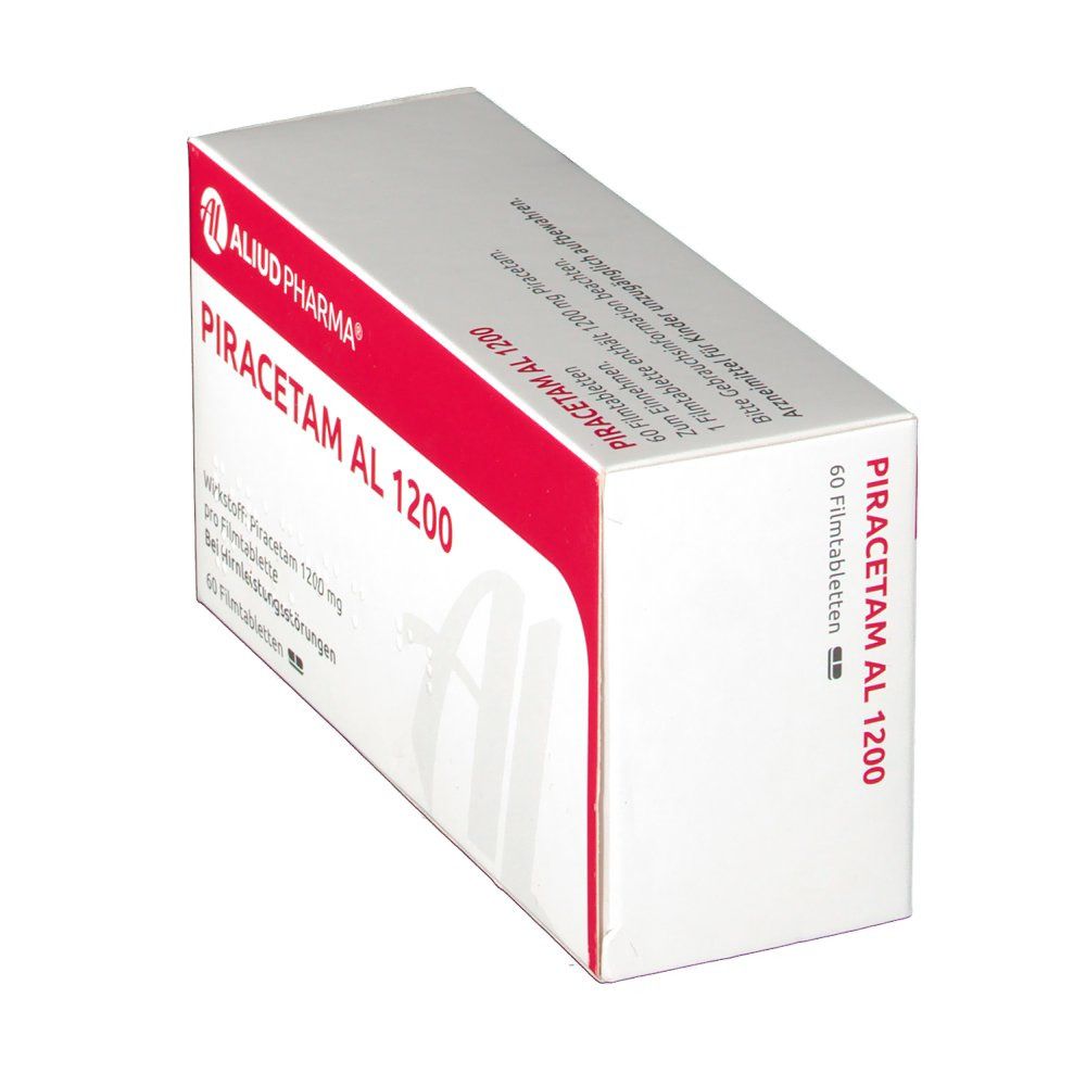 Piracetam AL 1200 60 St mit dem E-Rezept kaufen - Shop Apotheke