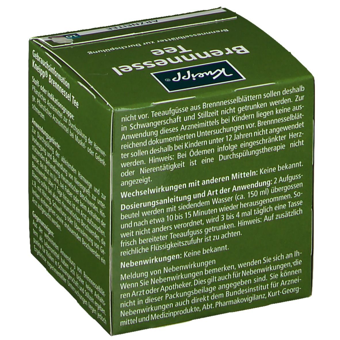 Kneipp® Brennessel Tee 10 St - Shop Apotheke
