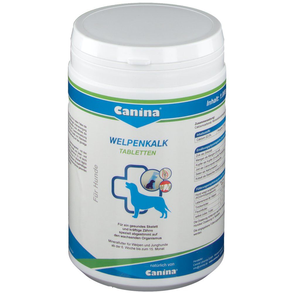 Canina® Welpenkalk für Hunde 1 kg - Shop Apotheke