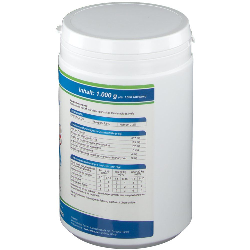 Canina® Welpenkalk für Hunde 1 kg - Shop Apotheke