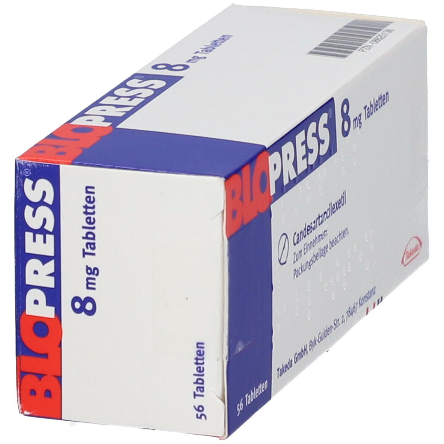 Blopress® 8 mg 56 St mit dem E-Rezept kaufen - Shop Apotheke