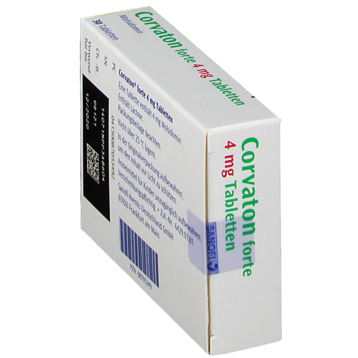 Corvaton® forte 4 mg 30 St mit dem E-Rezept kaufen - Shop Apotheke