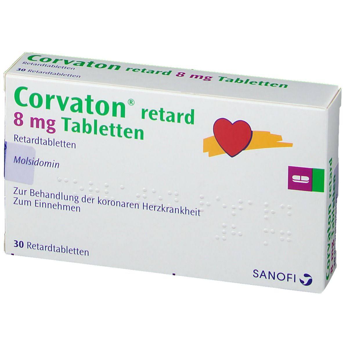 Corvaton® retard 8 mg 30 St mit dem E-Rezept kaufen - Shop Apotheke