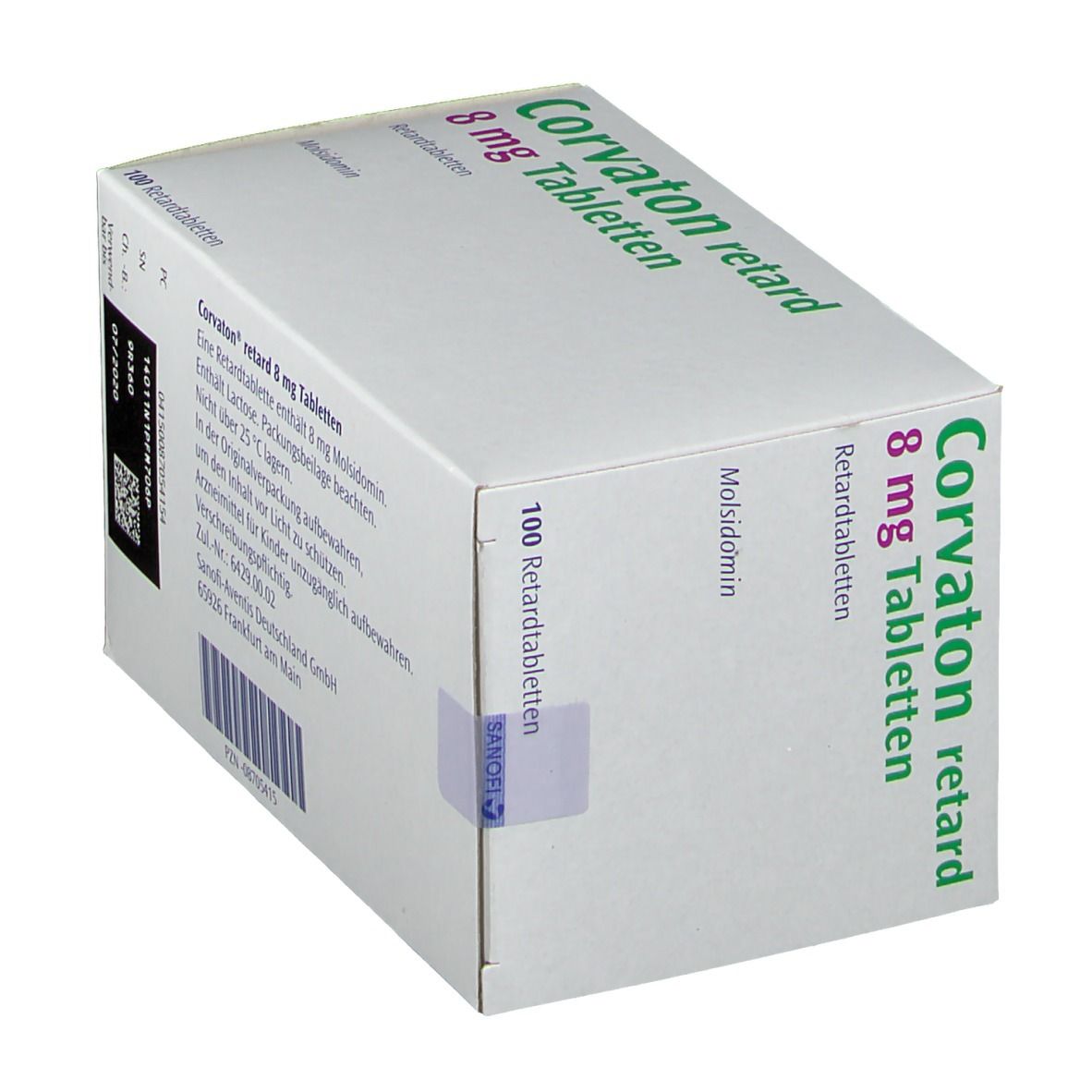 Corvaton® retard 8 mg 100 St mit dem E-Rezept kaufen - Shop Apotheke