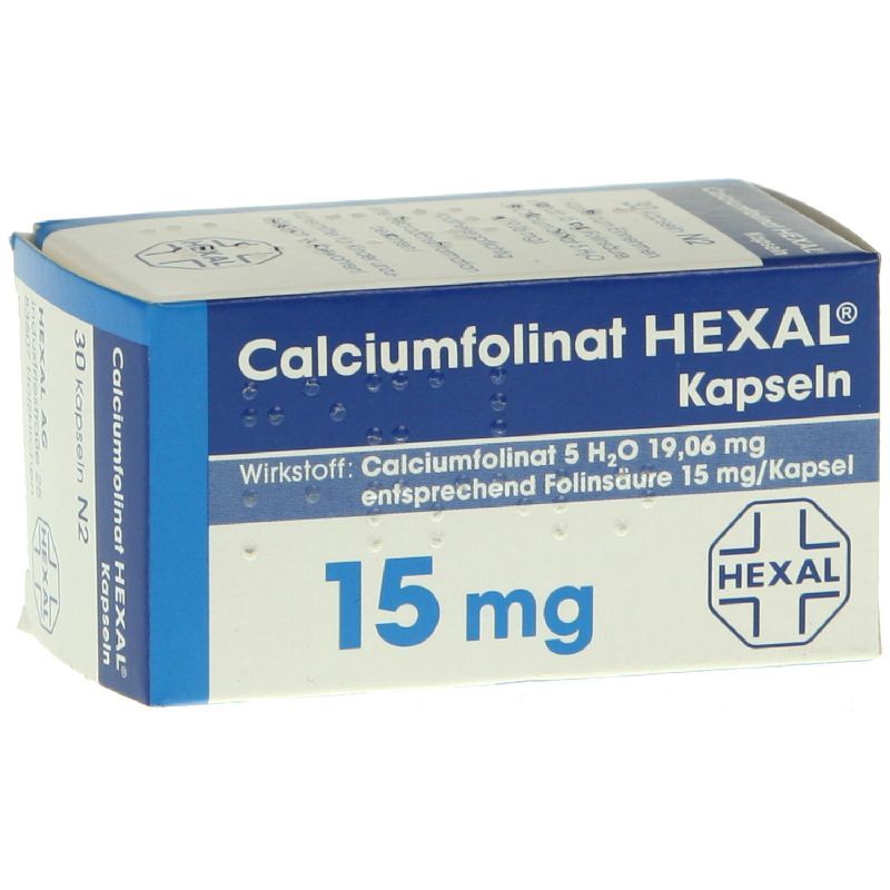 Calciumfolinat HEXAL®15 mg Kapseln 30 St - Shop Apotheke