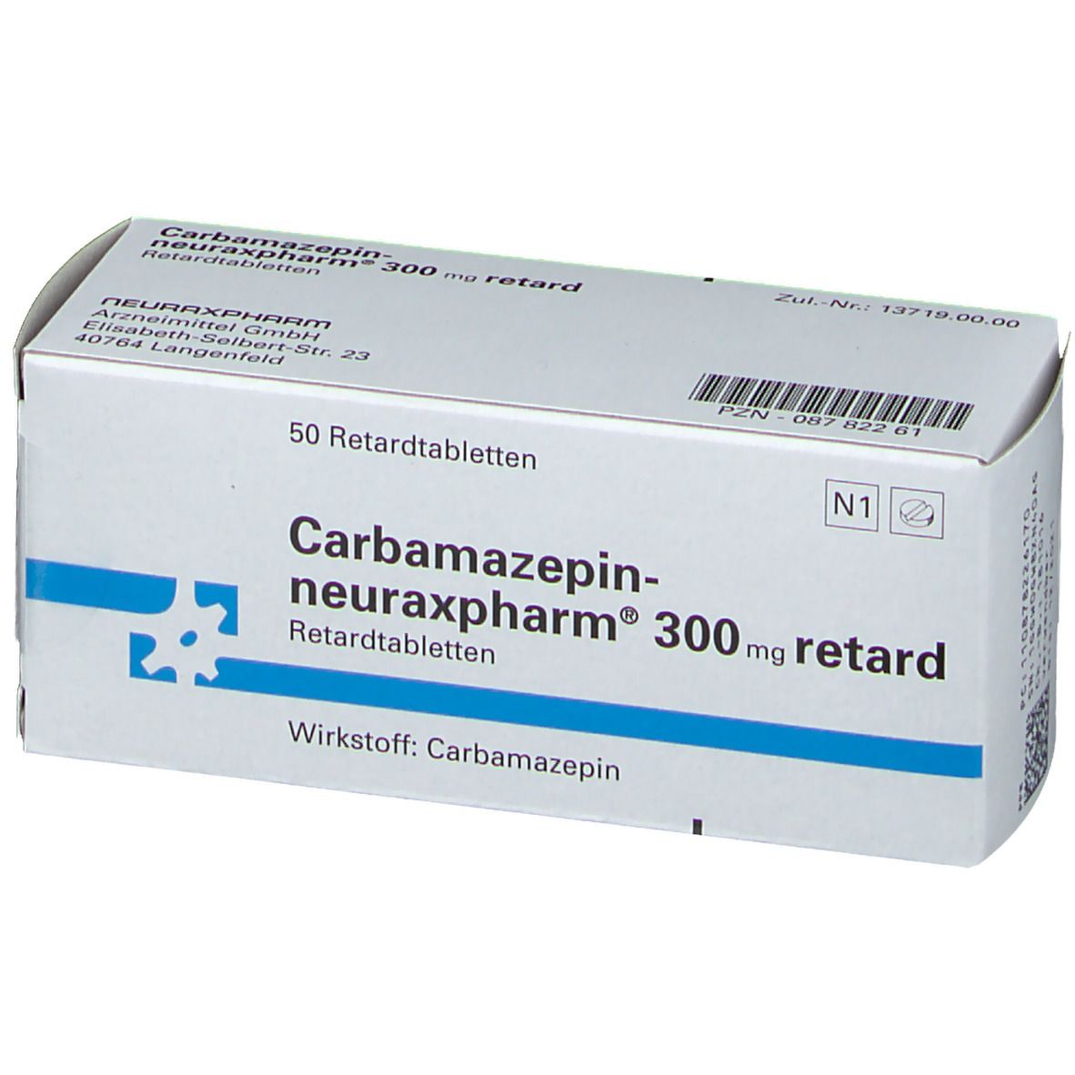 Carbamazepin-neuraxpharm® 300 mg retard 50 St mit dem E-Rezept kaufen ...