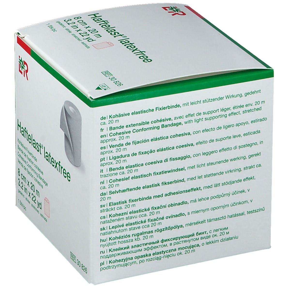Haftelast® Fixierbinde 8 cm x 20 m creme 1 St - Shop Apotheke