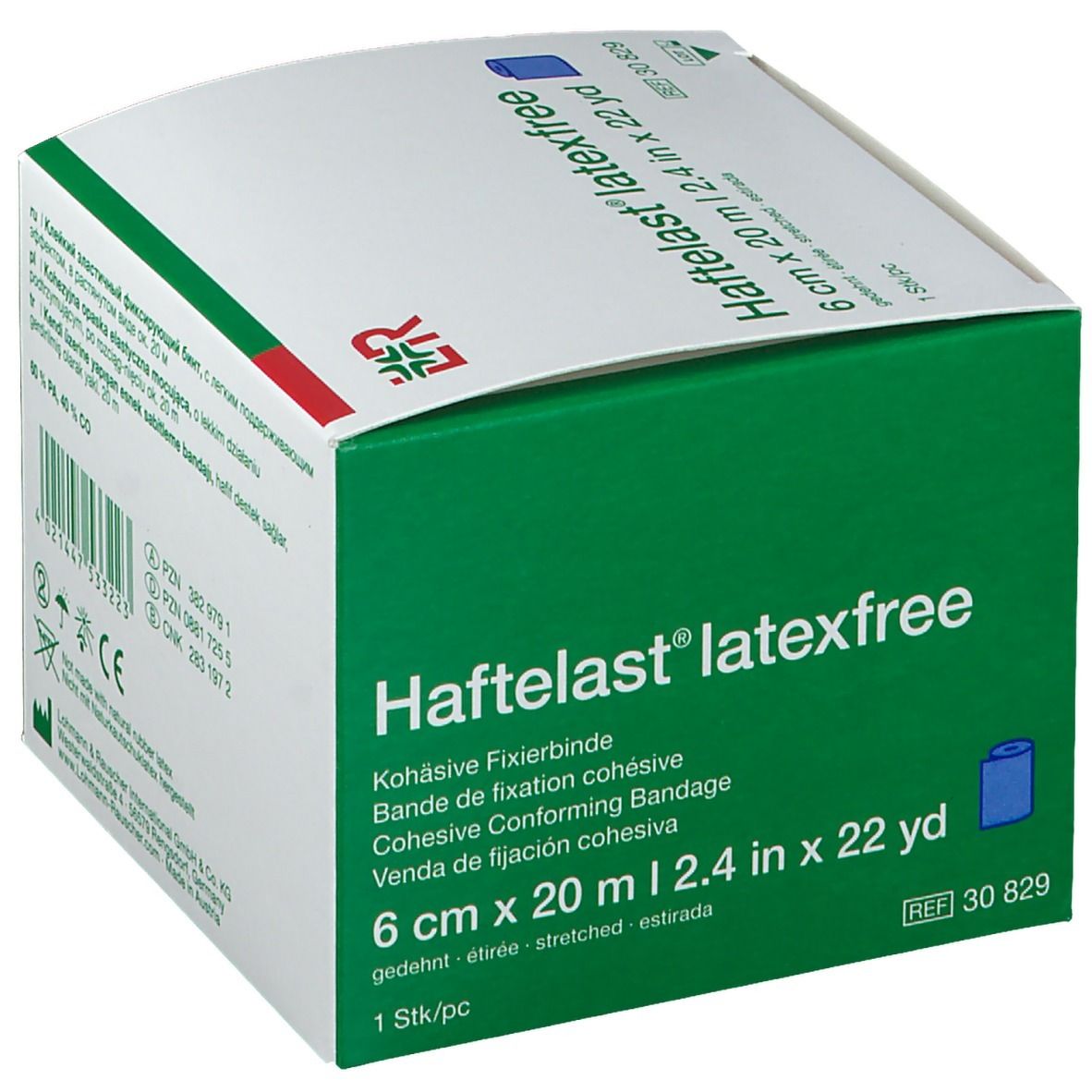 Haftelast® Fixierbinde 6 cm x 20 m blau 1 St - Shop Apotheke
