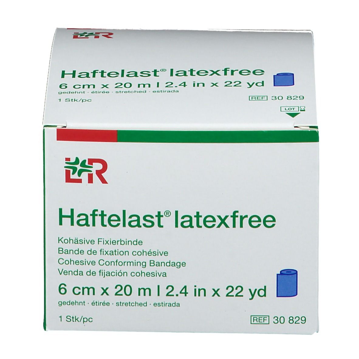 Haftelast® Fixierbinde 6 cm x 20 m blau 1 St - Shop Apotheke