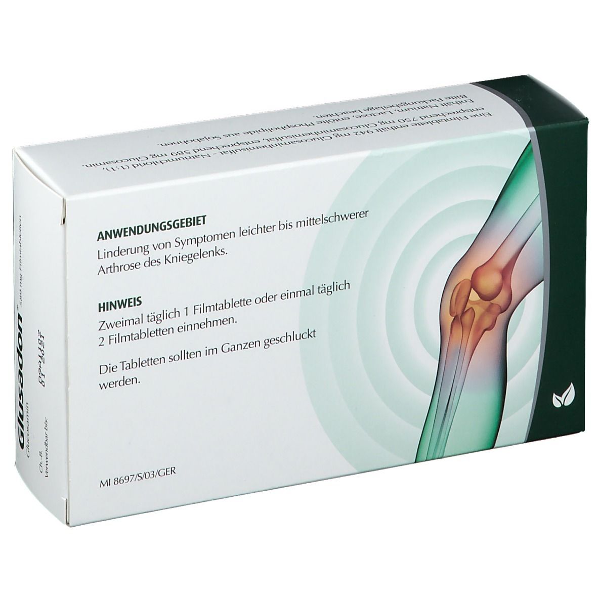 Glusadon® 589mg Filmtabletten 60 St - Shop Apotheke