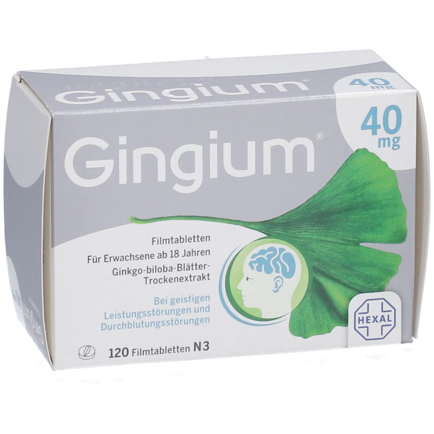 Gingium® 40 mg 120 St - shop-apotheke.com