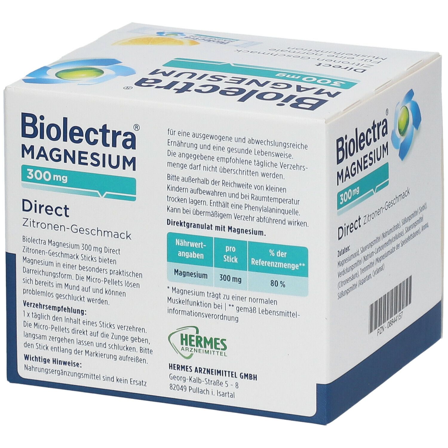 Biolectra® Magnesium 300 mg Direct Zitrone 60 St - shop-apotheke.at
