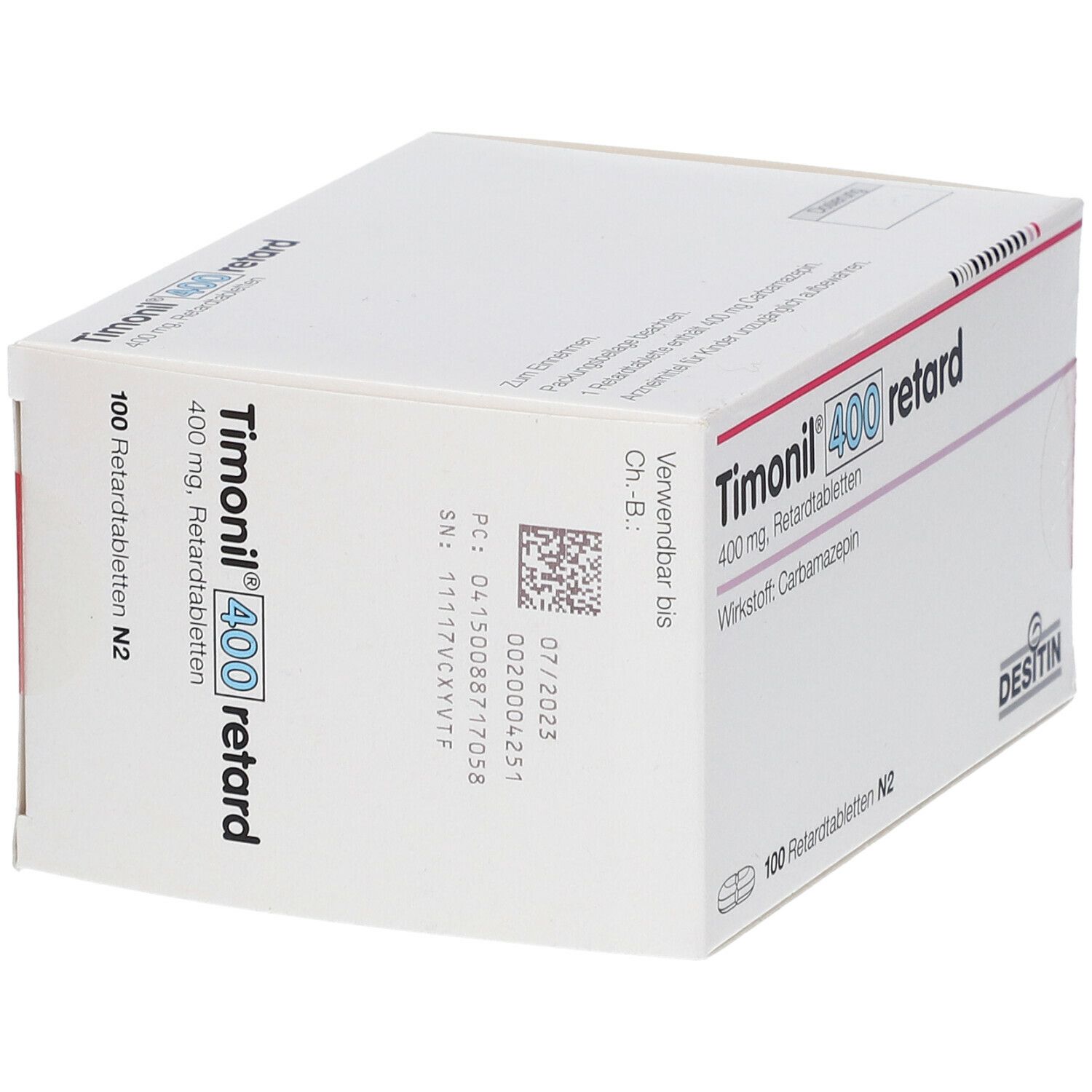 Timonil® 400 retard 100 St mit dem E-Rezept kaufen - Shop Apotheke