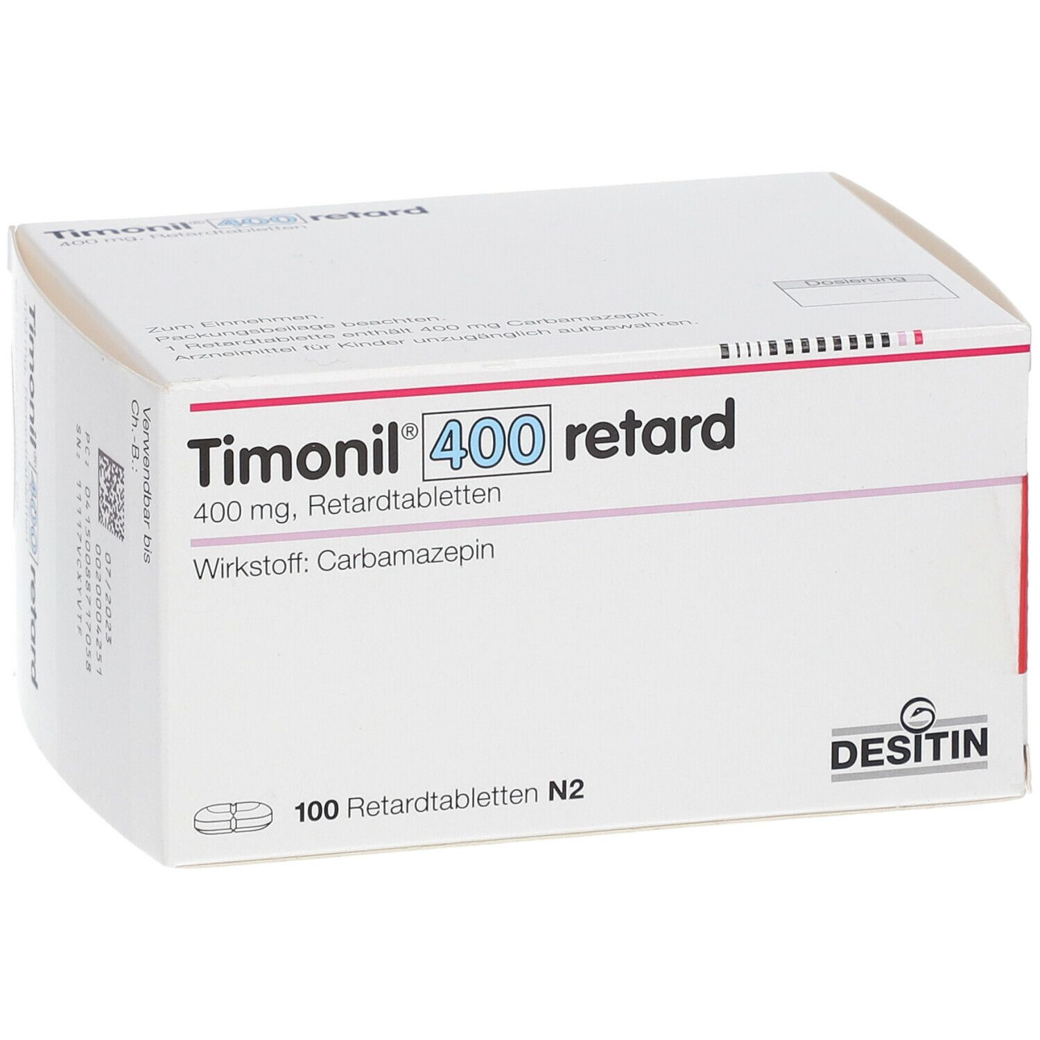 Timonil® 400 retard 100 St mit dem E-Rezept kaufen - Shop Apotheke