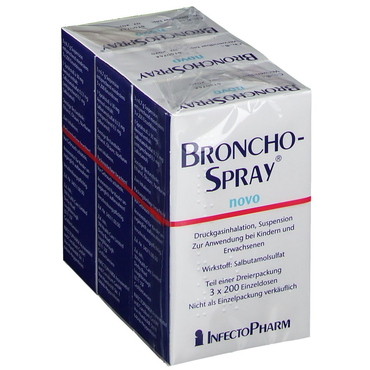 Bronchospray® novo 3 St mit dem E-Rezept kaufen - Shop Apotheke