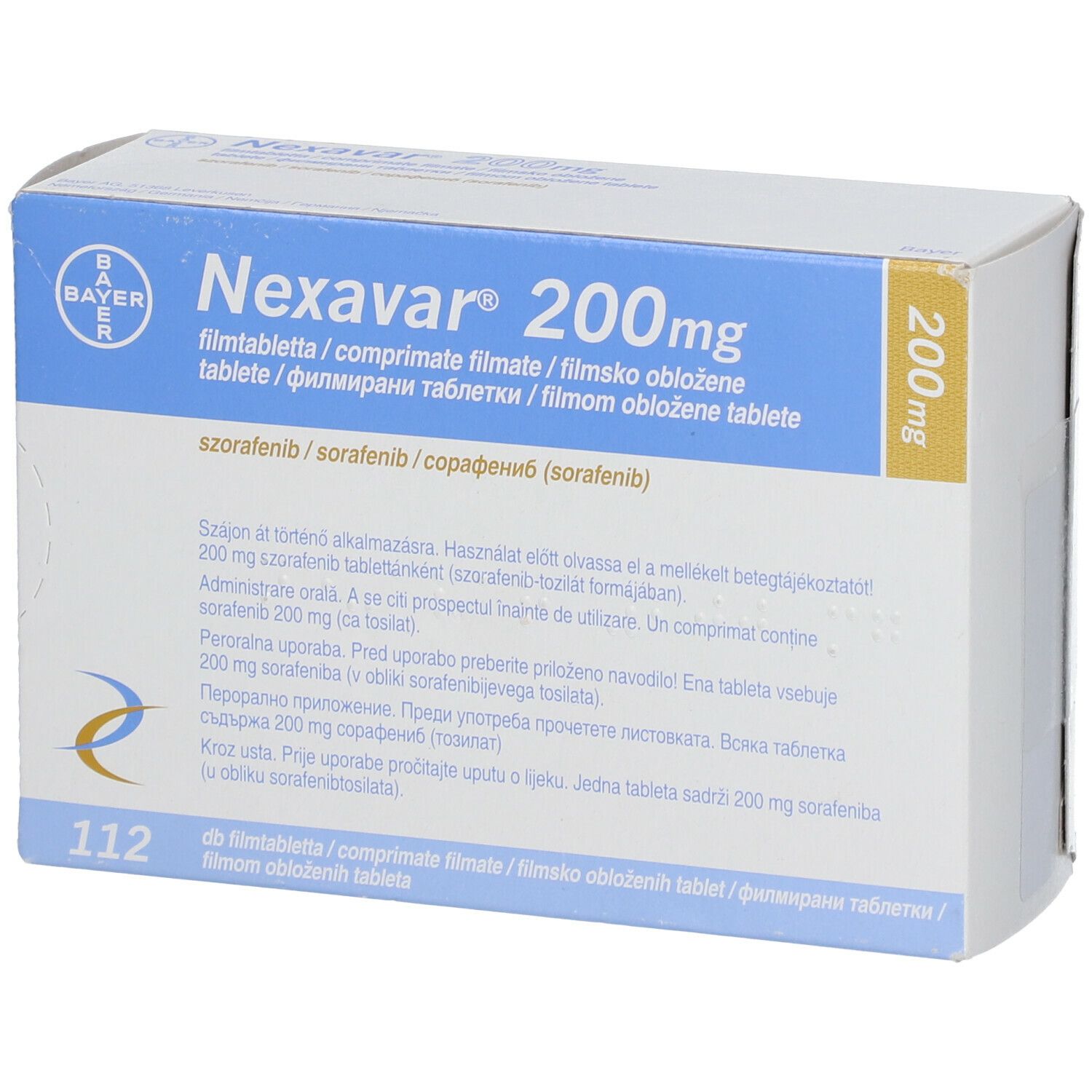 Nexavar 200 mg 112 St mit dem E-Rezept kaufen - Shop Apotheke