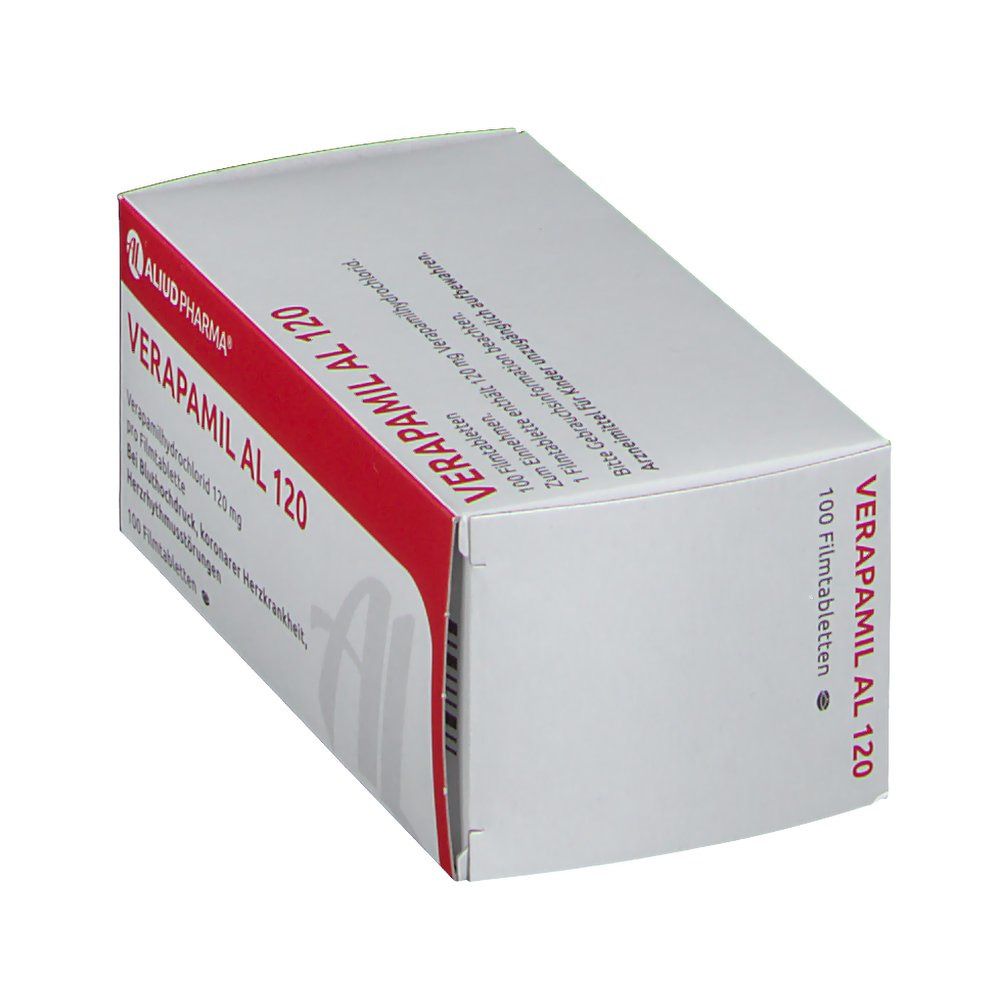 Verapamil AL 120 100 St mit dem E-Rezept kaufen - Shop Apotheke