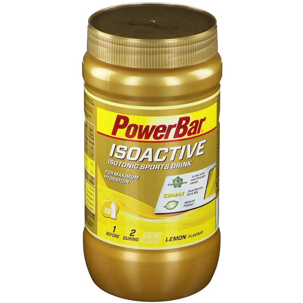 PowerBar® Isoactive lemon 600 g - Shop Apotheke