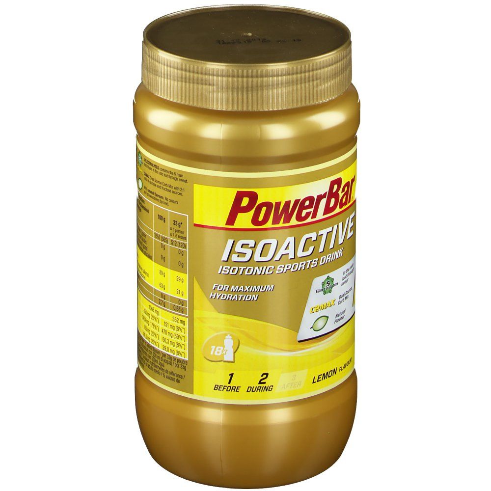PowerBar® Isoactive lemon 600 g - Shop Apotheke