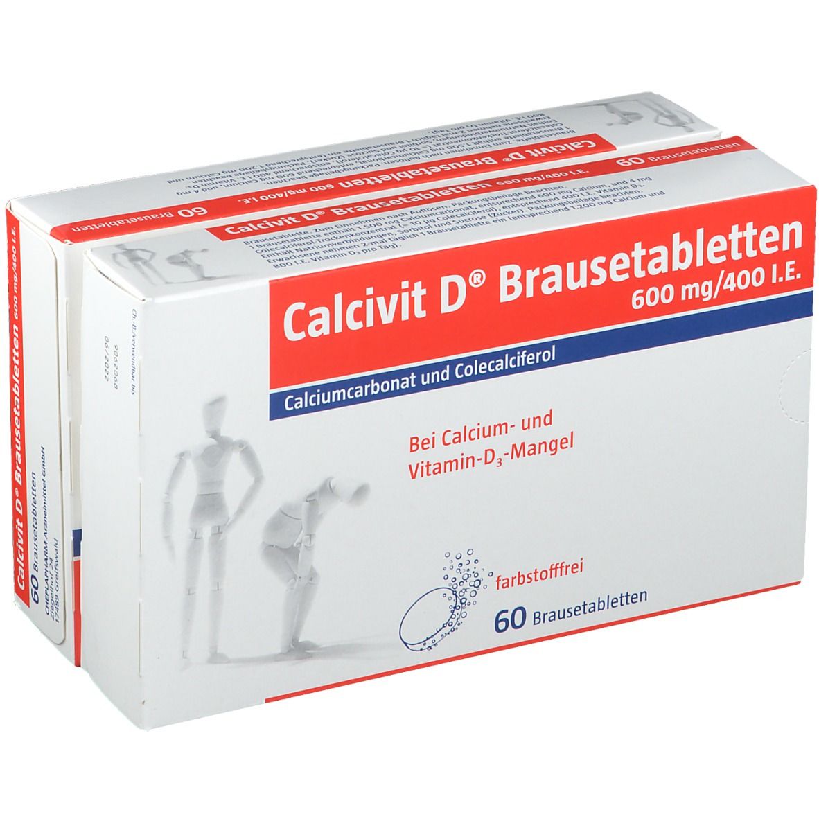 Calcivit D® Brausetabletten, 600 mg/400 I.E. 120 St - Shop Apotheke