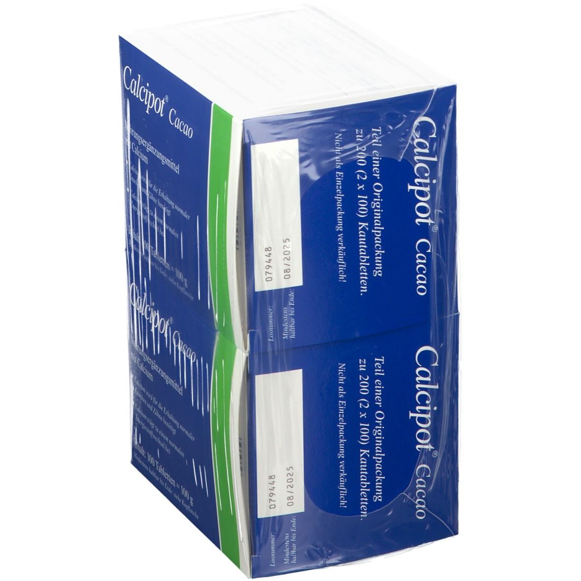 Calcipot® Cacao Kautabletten 200 St - shop-apotheke.at