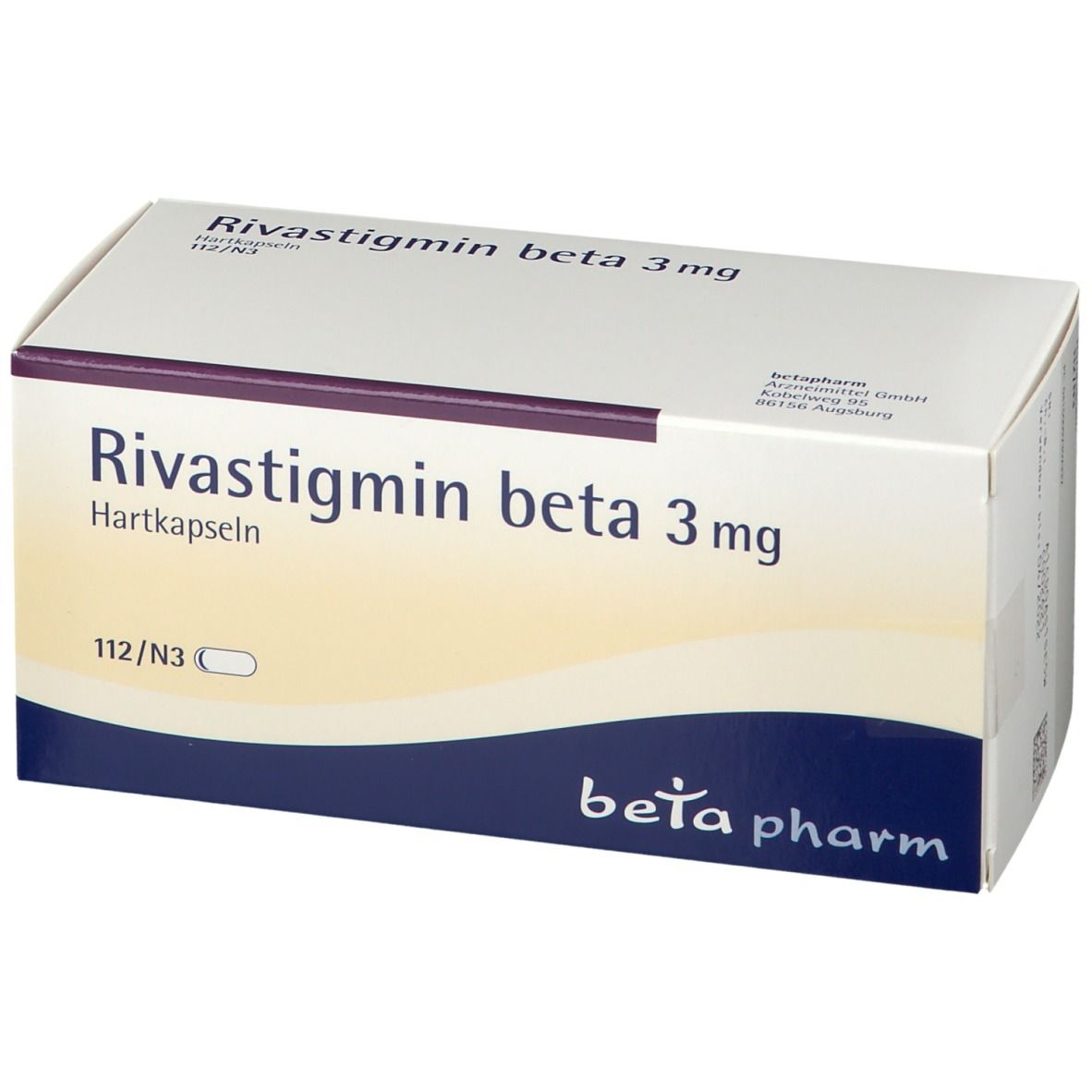 Rivastigmin beta 3 mg 112 St mit dem E-Rezept kaufen - Shop Apotheke