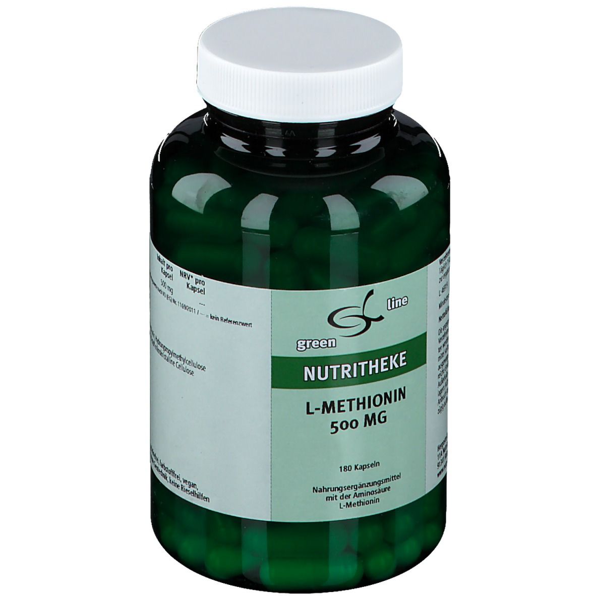 green line NUTRITHEKE L-Methionin 500 mg 180 St - Shop Apotheke