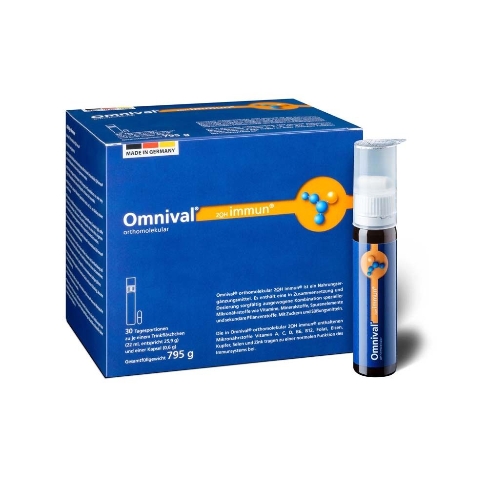 Omnival orthomolekular immun® 2OH 30 TP Trinkflaschen 30 St - Shop Apotheke