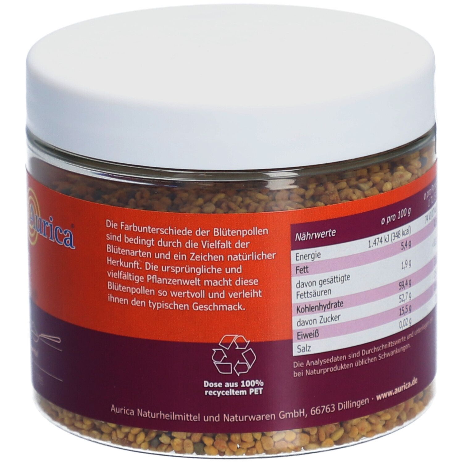 Aurica® Blütenpollen Granulat, spanisch 250 g - Shop Apotheke