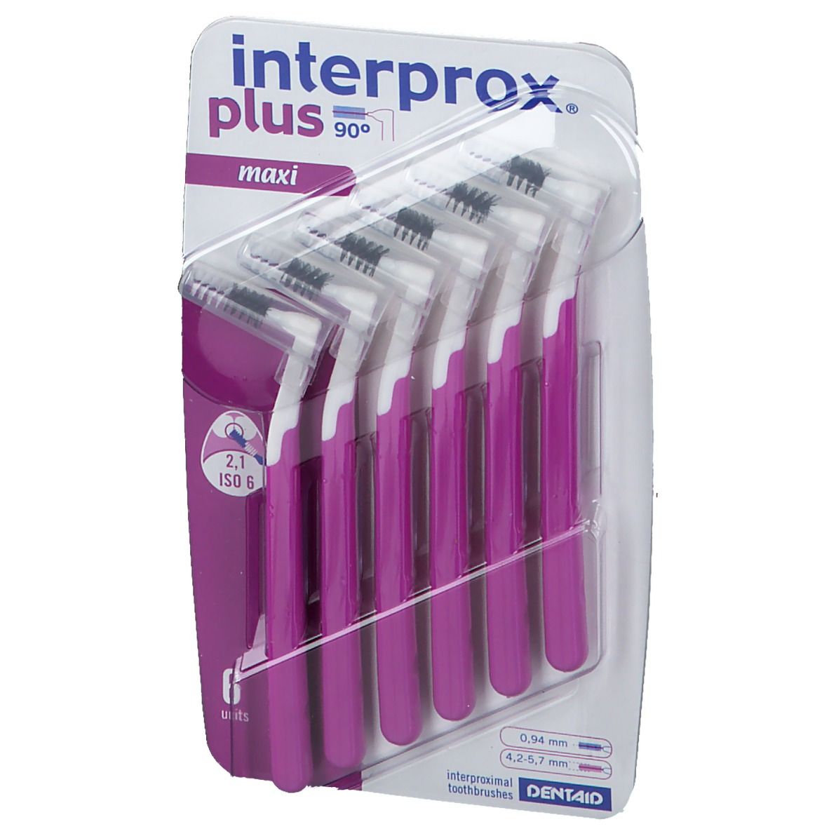 interprox® plus maxi lila 2,1 mm 6 St - shop-apotheke.at