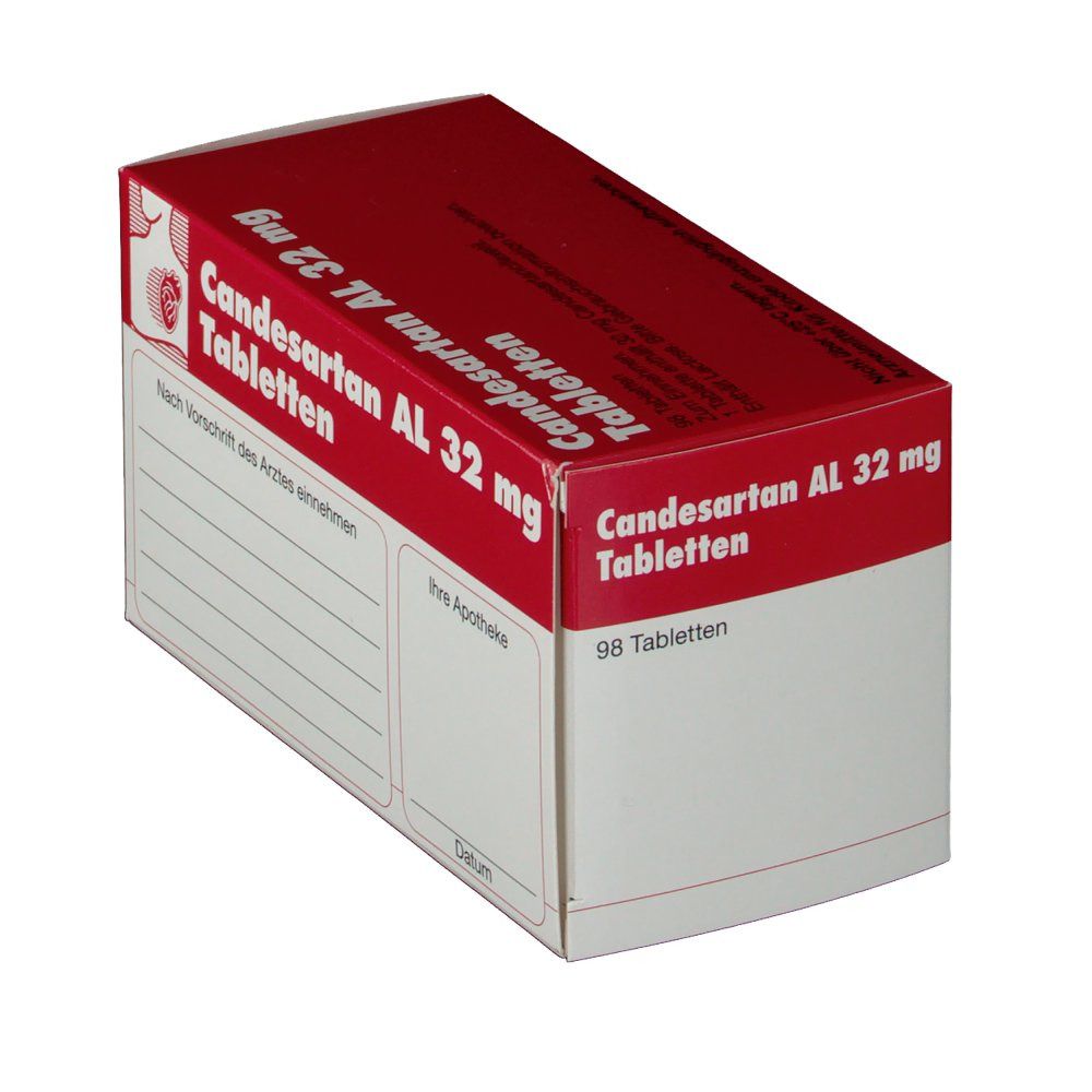 Candesartan AL 32 mg 98 St mit dem E-Rezept kaufen - Shop Apotheke