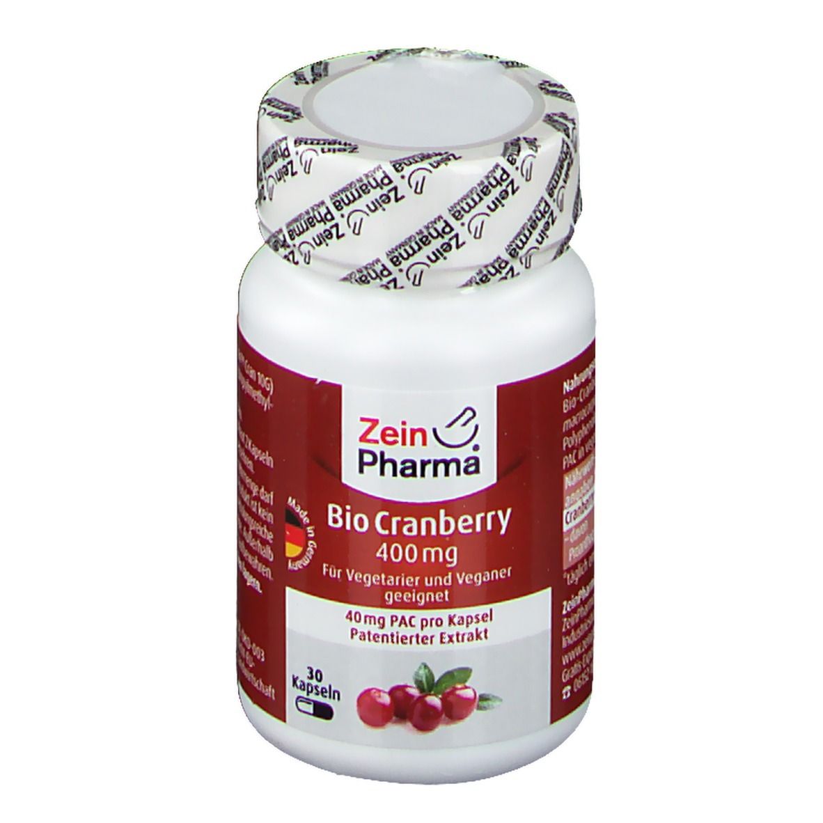 ZeinPharma® Bio-Cranberry 400 mg 30 St - shop-apotheke.com