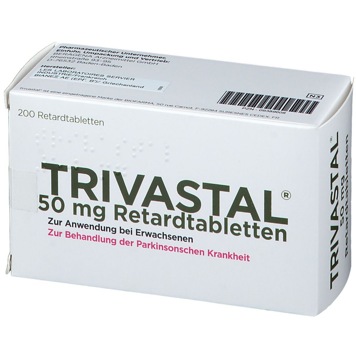 Trivastal 50 mg Retard 200 St mit dem E-Rezept kaufen - Shop Apotheke