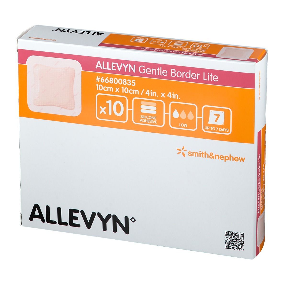 ALLEVYN® Gentle Border Lite 10x10cm 10 St - Shop Apotheke