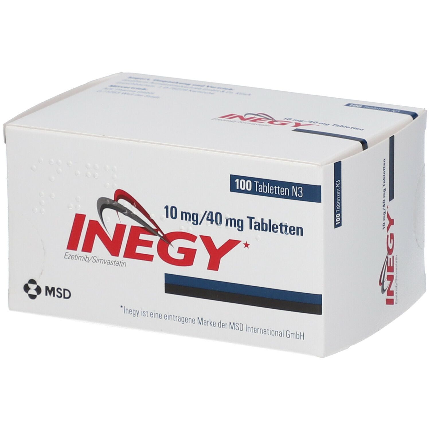 INEGY® 10 mg/40 mg 100 St mit dem E-Rezept kaufen - Shop Apotheke
