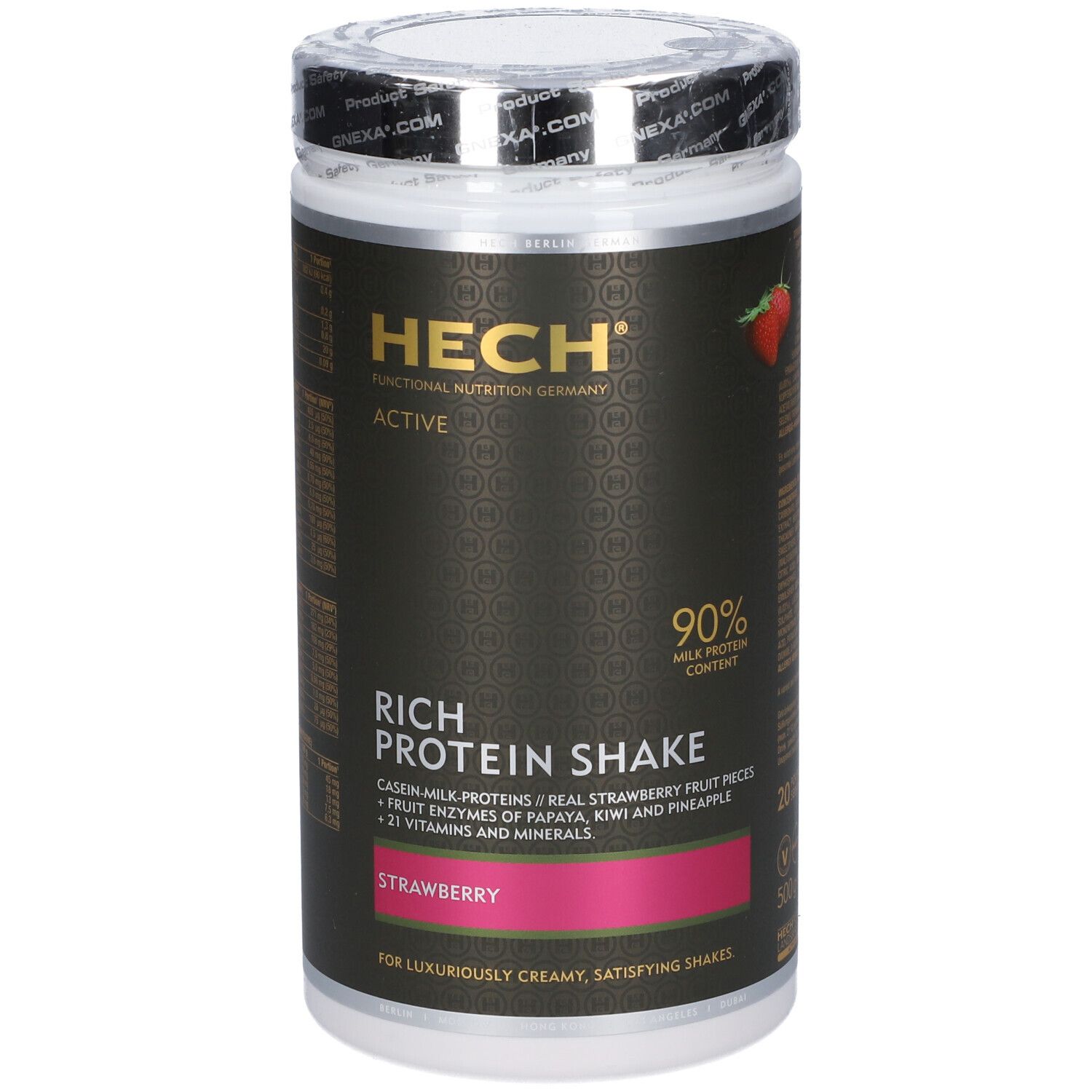 HECH® Rich Protein Shake Erdbeere 500 g - shop-apotheke.at