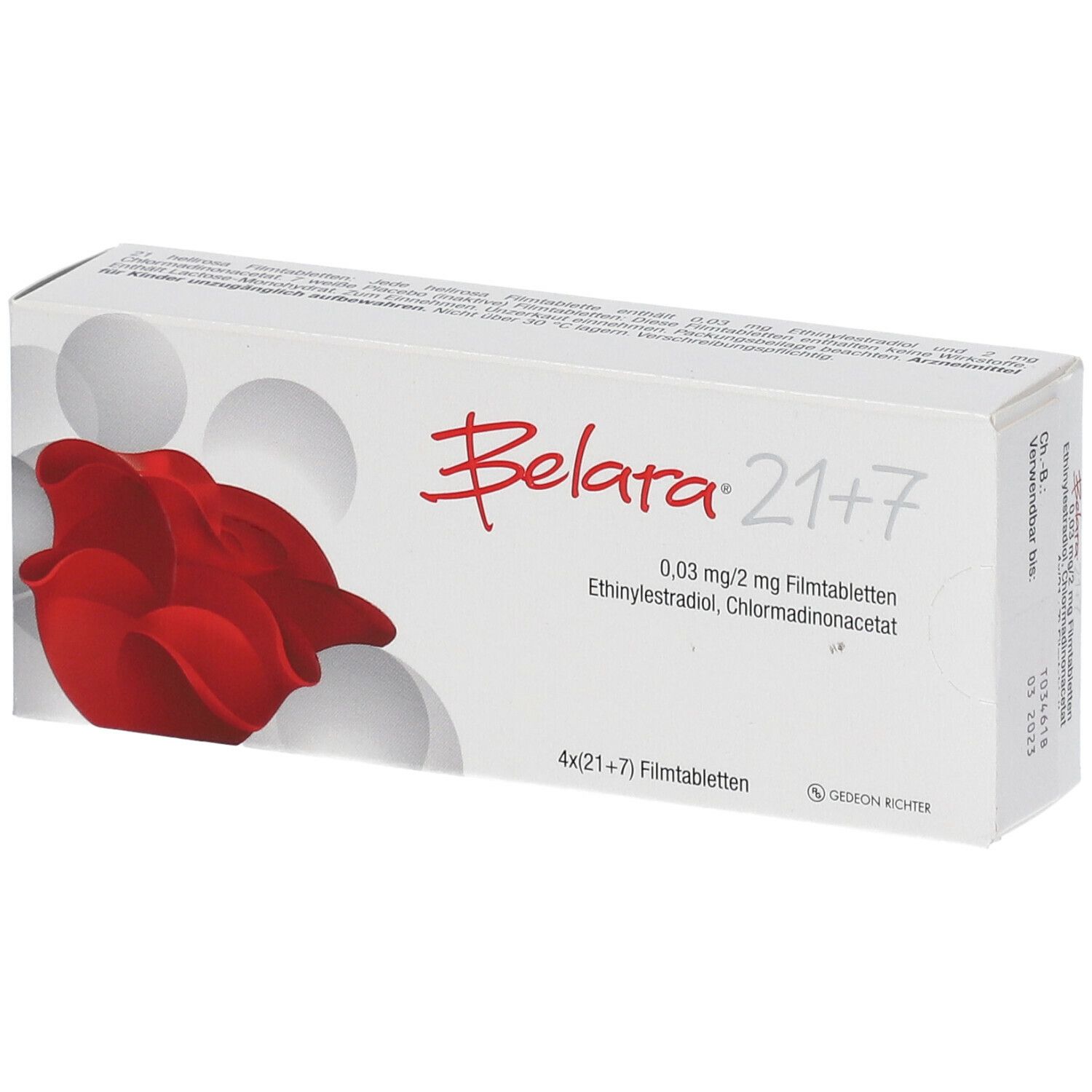 Belara® 21+7 4x28 St mit dem E-Rezept kaufen - Shop Apotheke