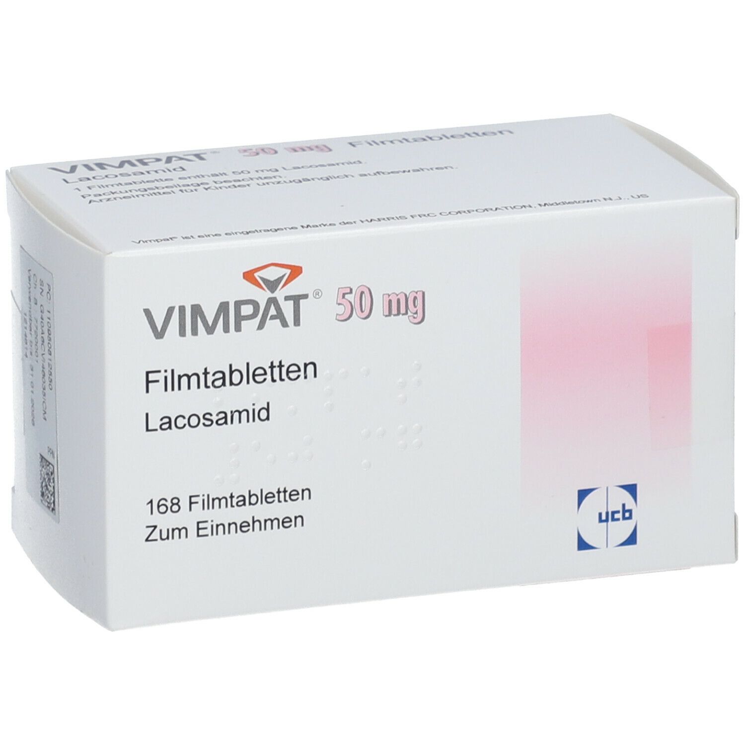 Vimpat 50 mg 168 St mit dem E-Rezept kaufen - Shop Apotheke