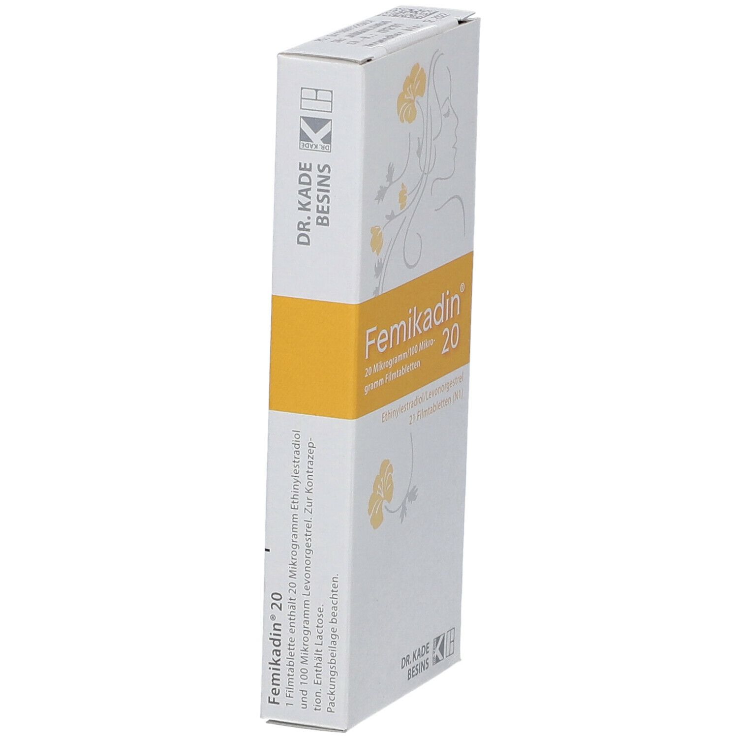 Femikadin® 20 1x21 St mit dem E-Rezept kaufen - Shop Apotheke