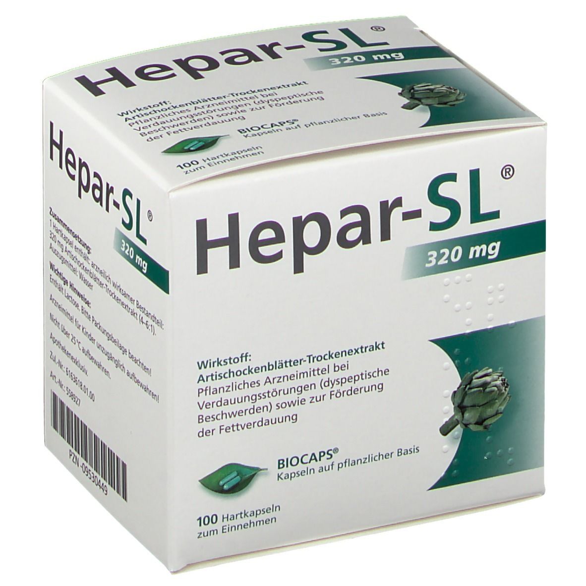 Hepar-SL® 320 mg 100 St - shop-apotheke.com
