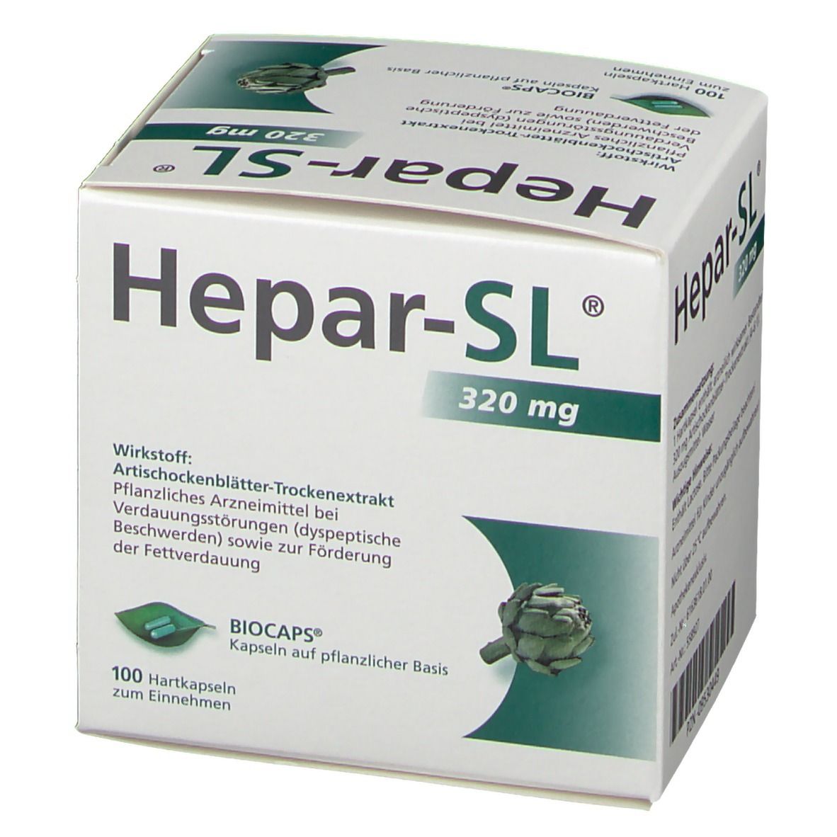 Hepar-SL® 320 mg 100 St - shop-apotheke.com
